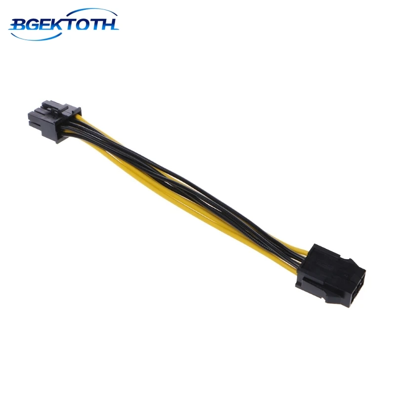 Top Quality Pci Express Pci-e 6-pin Female To 8-pin Male Video Card ...