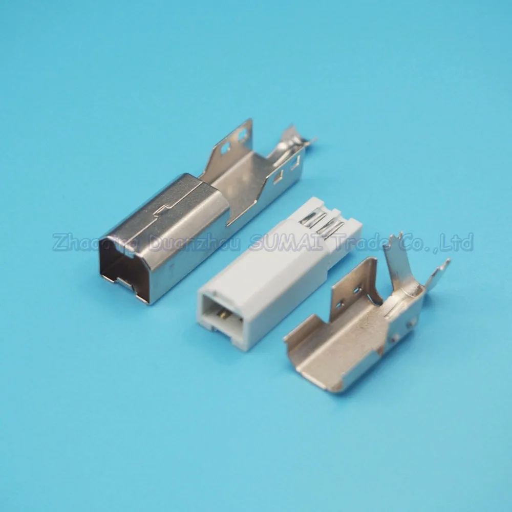 Free-shipping-100sets-3-in-1-USB-B-type-male-plug-square-mouth-printer ...