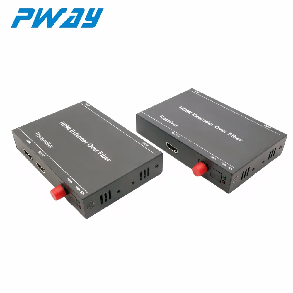 PWAY PW DT212F HDMI Extender 20Km over FC Fiber Optical support 1080P ...