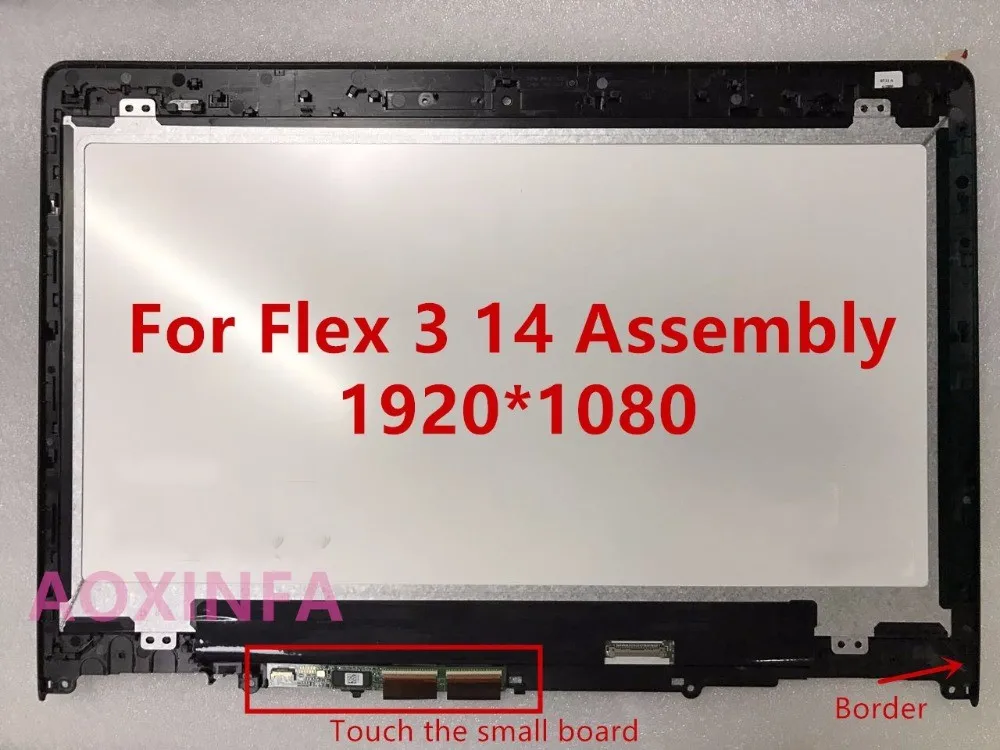 Tela lcd portátil fru de alta qualidade, portátil, original, para ioga ...