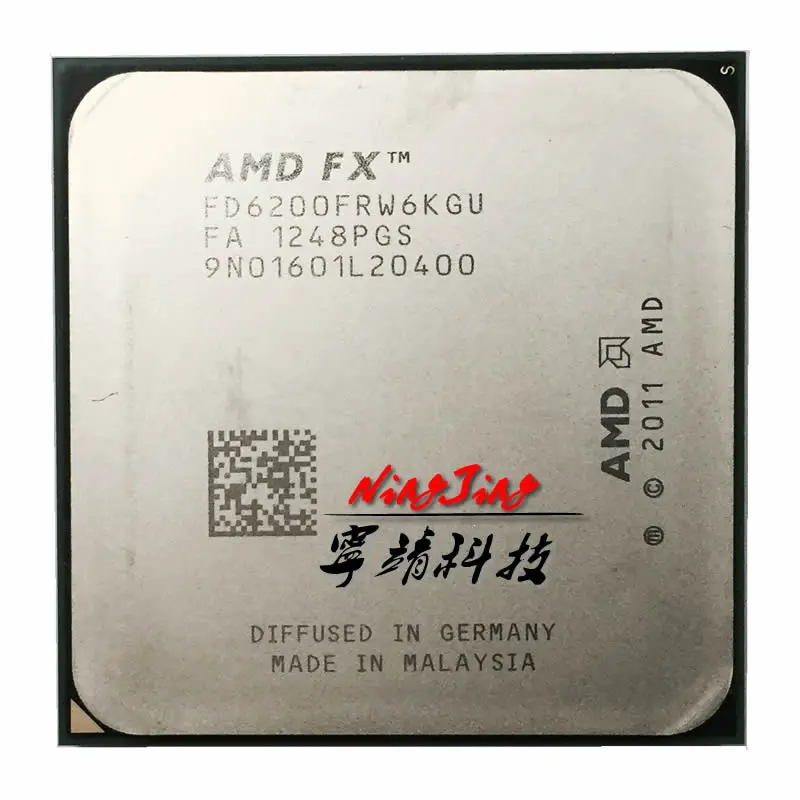 AMD FX Series FX 6200 FX 6200 3.8 GHz Six Core CPU Processor ...