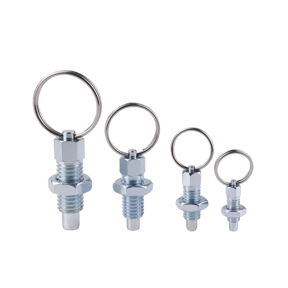 Replace Gn717-a M6 M8 M10 M12 M16 Index Plunger With Pull Ring And Lock ...