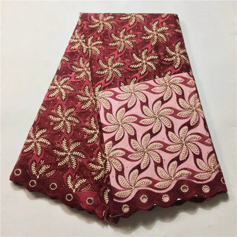 Kain Renda nigeria Afrika Bordir Kain Renda Kualitas Tinggi anggur ...