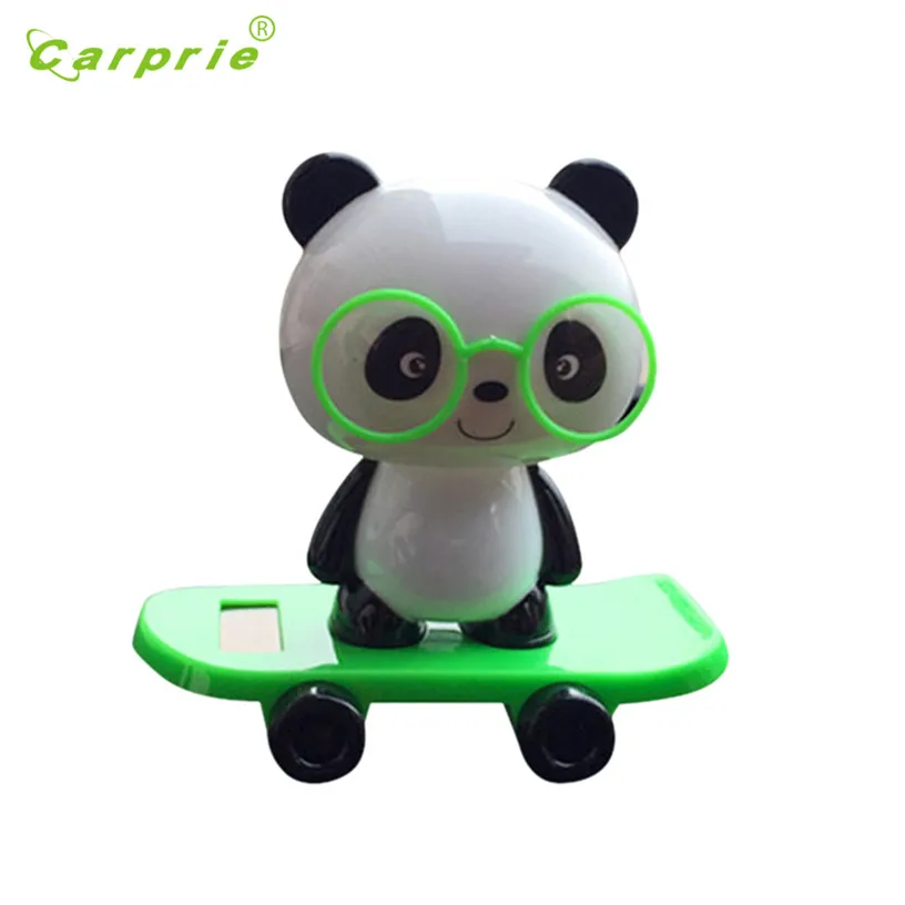2019 Hot Selling Green Cute Panda Solar Powered Dancing Animal Swinging ...