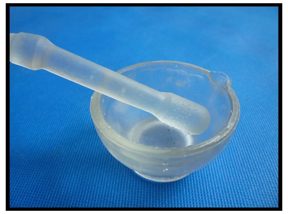 120 mm de diámetro Mortero de cristal con soporte para laboratorio ...