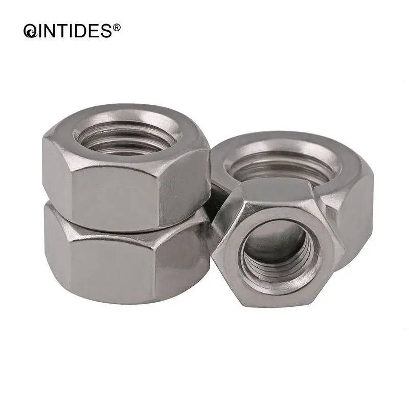 Metric Sizes M3 M4 M5 M6 M8 & M10 Qty 10 Stainless Steel Hex Nuts DIN ...