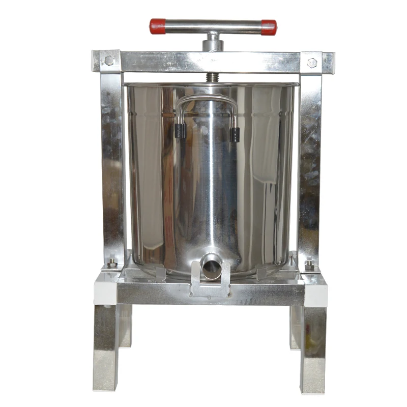 Manual-Fully-enclosed-wax-press-machine-Stainless-Steel-paraffin-honey ...