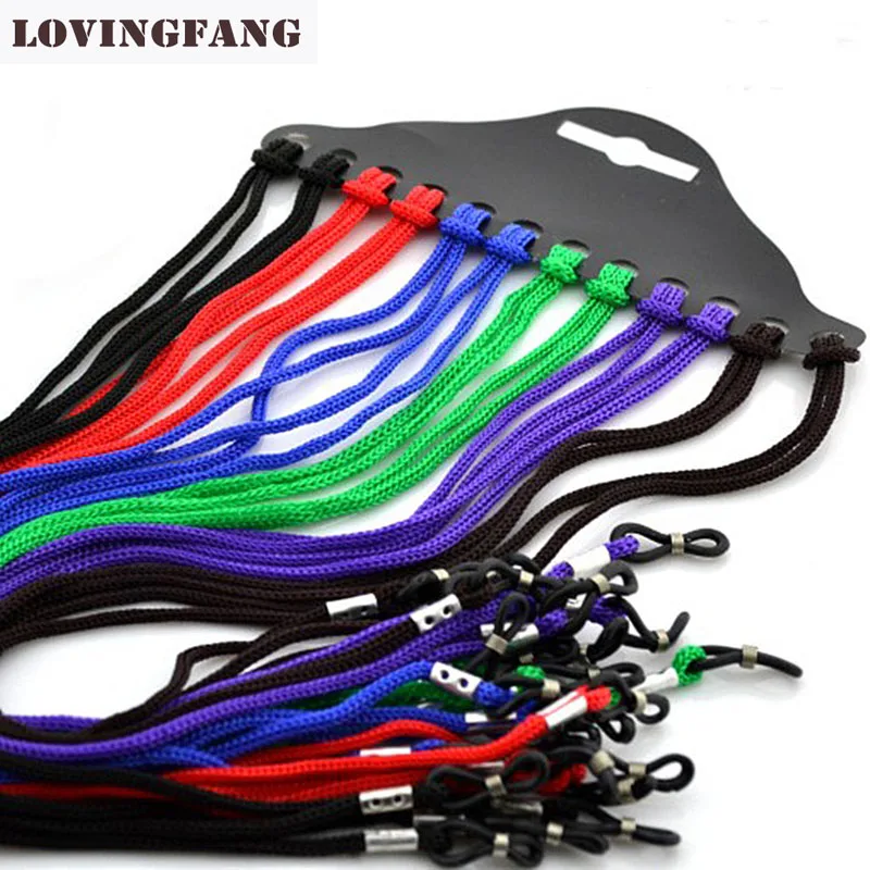 12 Pcs/Lots Nylon Glasses Chain Women Glasses Lanyard Strap Stretch ...