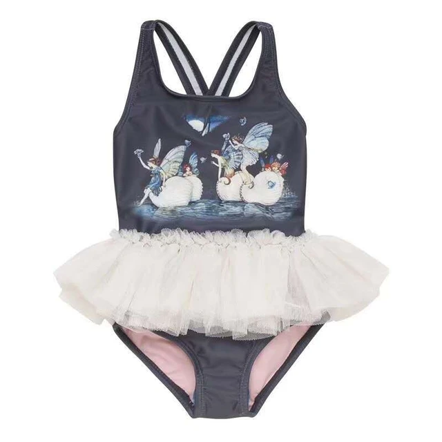Baby Girls Dogs Cats Swimwear 2019 Girls TUTU Swimsuit Kids One Pieces ...