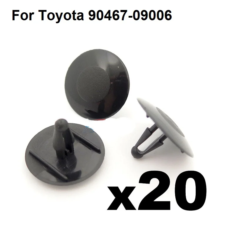 20x-For-Toyota-Bonnet-Hood-Insulation-Clips-Plastic-Fasteners-for-Sound ...