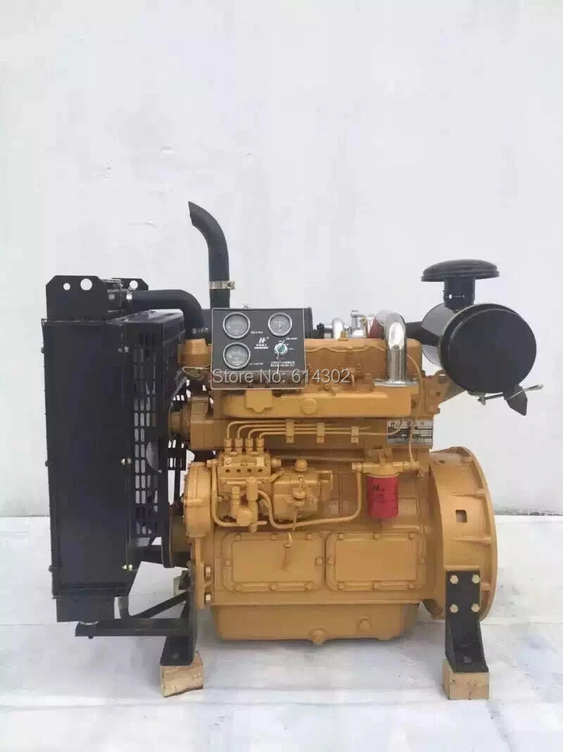 China weifang diesel engine 56kw Ricardo ZH4105ZD for 50kw generator set/genset diesel engine ...