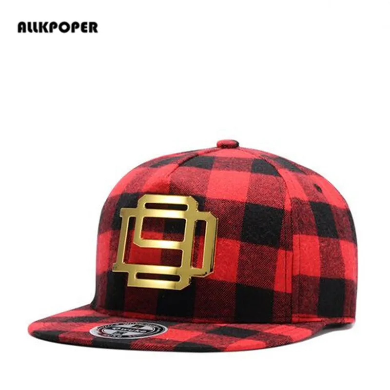 ALLKPOPER Gorras Planas Hip Hop Cap Snapback Hip Hop Hat Men Cappelli ...