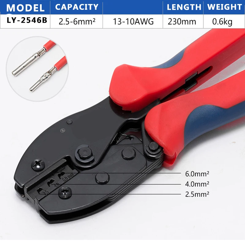 Solar-Panel-PV-Terminal-Cable-Connector-Crimping-Plier-Ratchet-Crimper ...