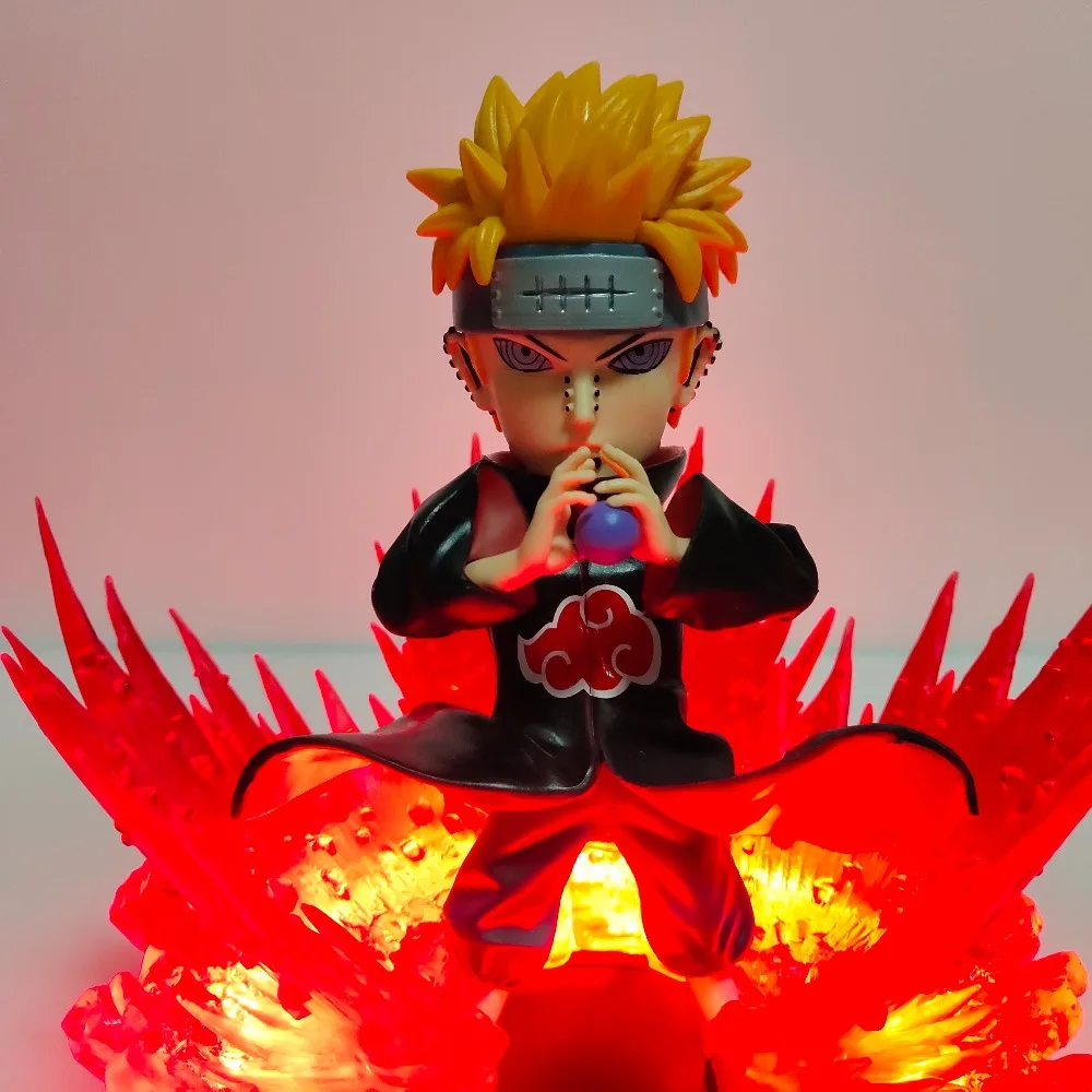 Naruto Shippuden Pain Akatsuki Rinnegan Pein PVC Action Figure Anime ...
