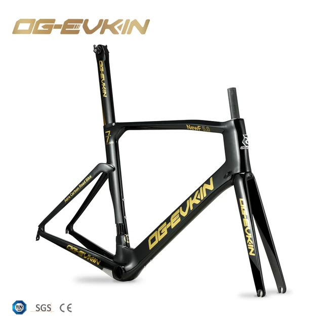 Special Chance of OG-EVKIN CF017 T1000 Carbon Road Bike Frame UD Glossy ...