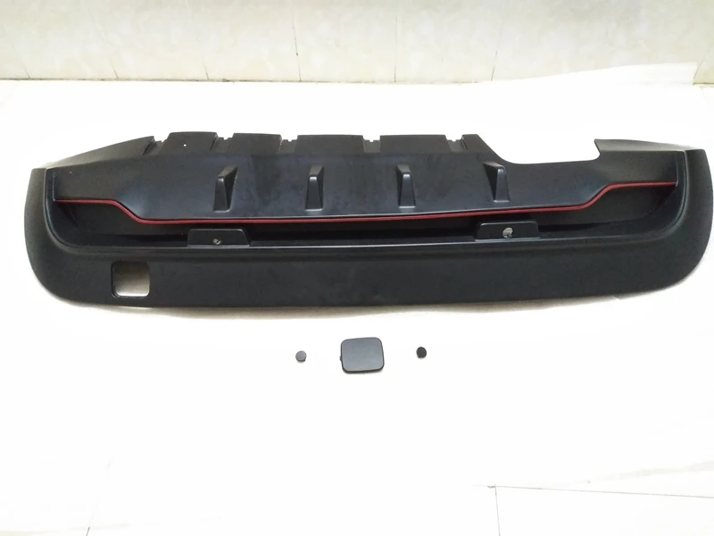 Rear Bumper Spoiler For Peugeot 308 2014 2015 Rear Bumper Lip Diffuser ...