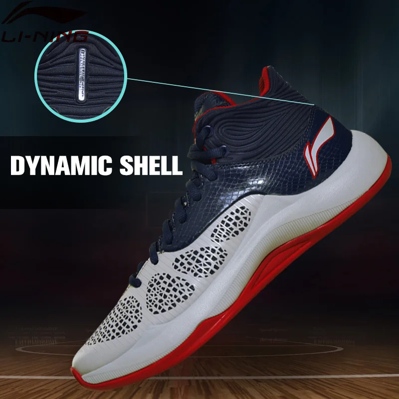 Li-ning Men Sonic V Td Basketball Shoes Cushion Sneakers Culture ...
