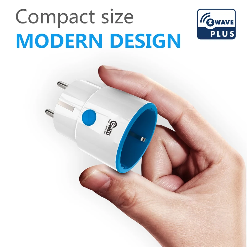Z wave Wireless EU Smart Power Plug Socket Compatible with Z wave 300 ...