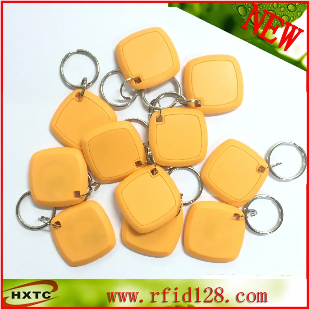 100PCS/Lot Rewritable Proximity 125Khz Smart RFID ID keychain Card/Tag ...