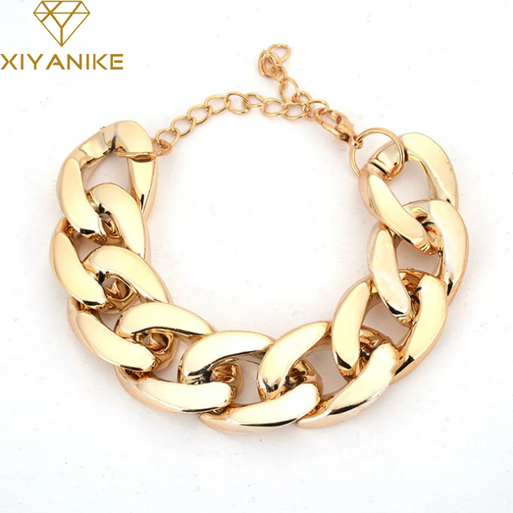 Thick Fake Gold Chain Necklace | semashow.com