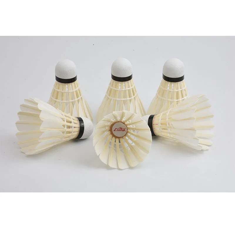 CIMA 12pcs/lot Badminton Shuttlecocks Set Goose Feather Shuttlecock ...