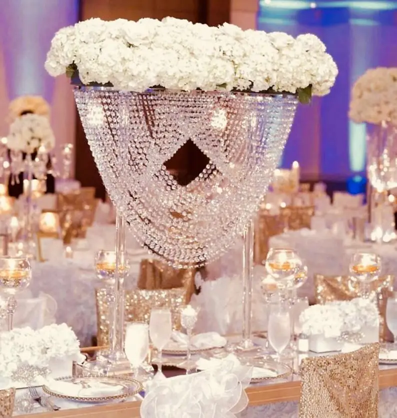 Chandelier Centerpiece / Chandelier Bridge Centerpiece /centerpiece For ...
