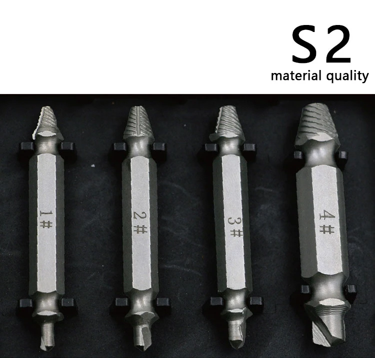 Double Ended Damaged Screws Extractor Broken Breakage Head Extractors ...