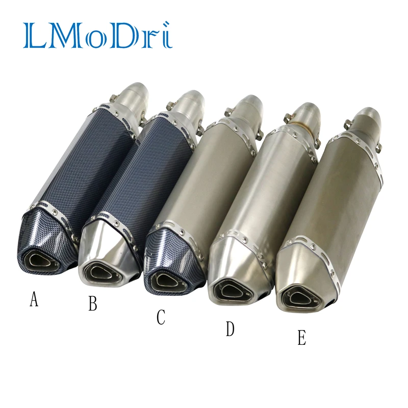 LMoDri-Universal-Motorcycle-Dirt-Bike-Exhaust-Escape-Modified-Scooter ...
