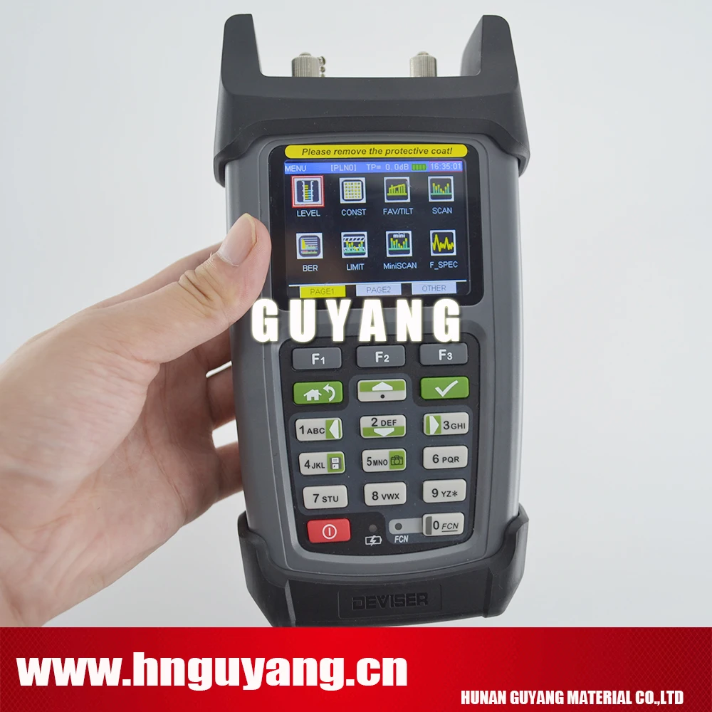 Deviser Medidor De Análise De Espectro Rápido, Ds2460q Qam, 5 ~ 1220 ...