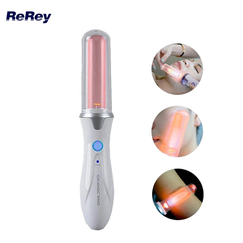 Rechargeable-High-Frequency-Electrode-Magic-Wand-ION-Galvanic-Anti ...