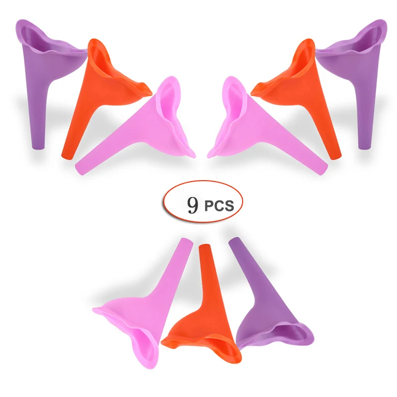 Portable Peeing Standing Female Urinal Travel Portable Travel Urinals ...