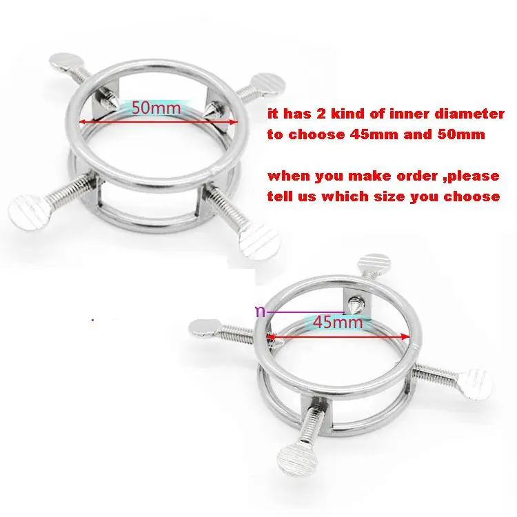 2016 New Mens Penis Bondage Steel Penis Bondage Cock Rings Male Penis Ring Metal Penis Ring