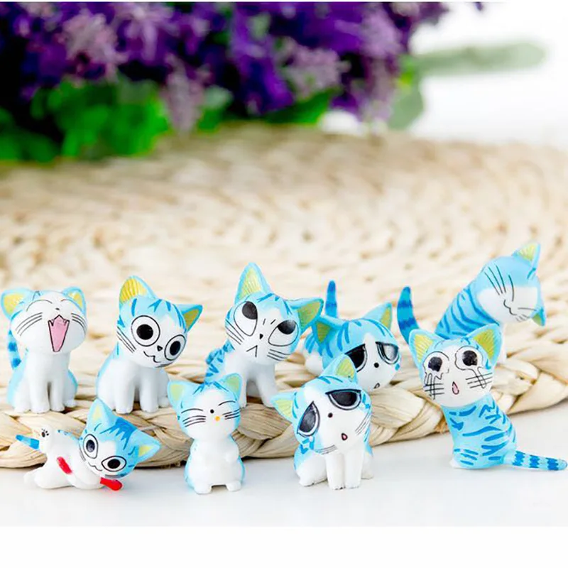 9pcs/set Chi's Sweet Home Cat Action Figures 3 4CM Figure Collectible ...