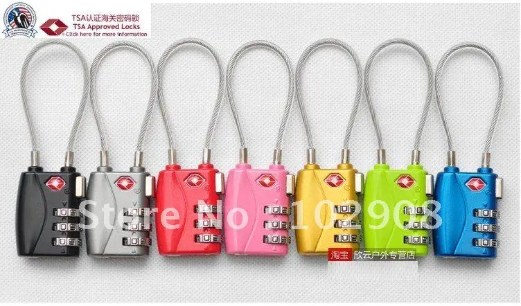 High Quality TSA Customs Lock Ultra secure Luggage Keyless Travel Lock ...