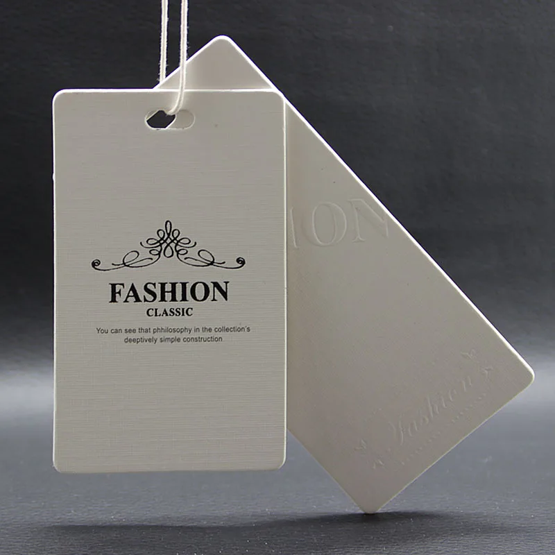 Aliexpress Buy Customized Garment Labels OEM Paper Hang Tag tags 