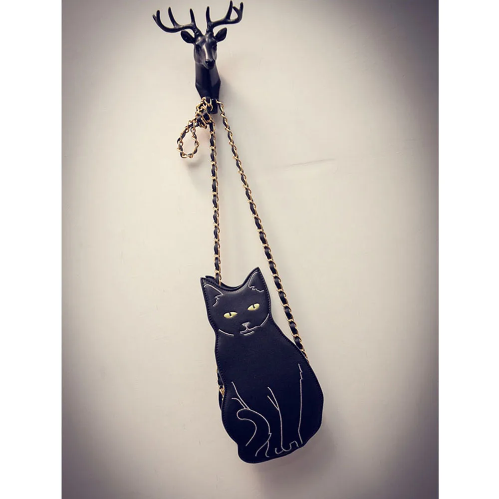 Aliexpress.com : Buy 2016 New Cat handbag PU Leather Cartoon Animal ...