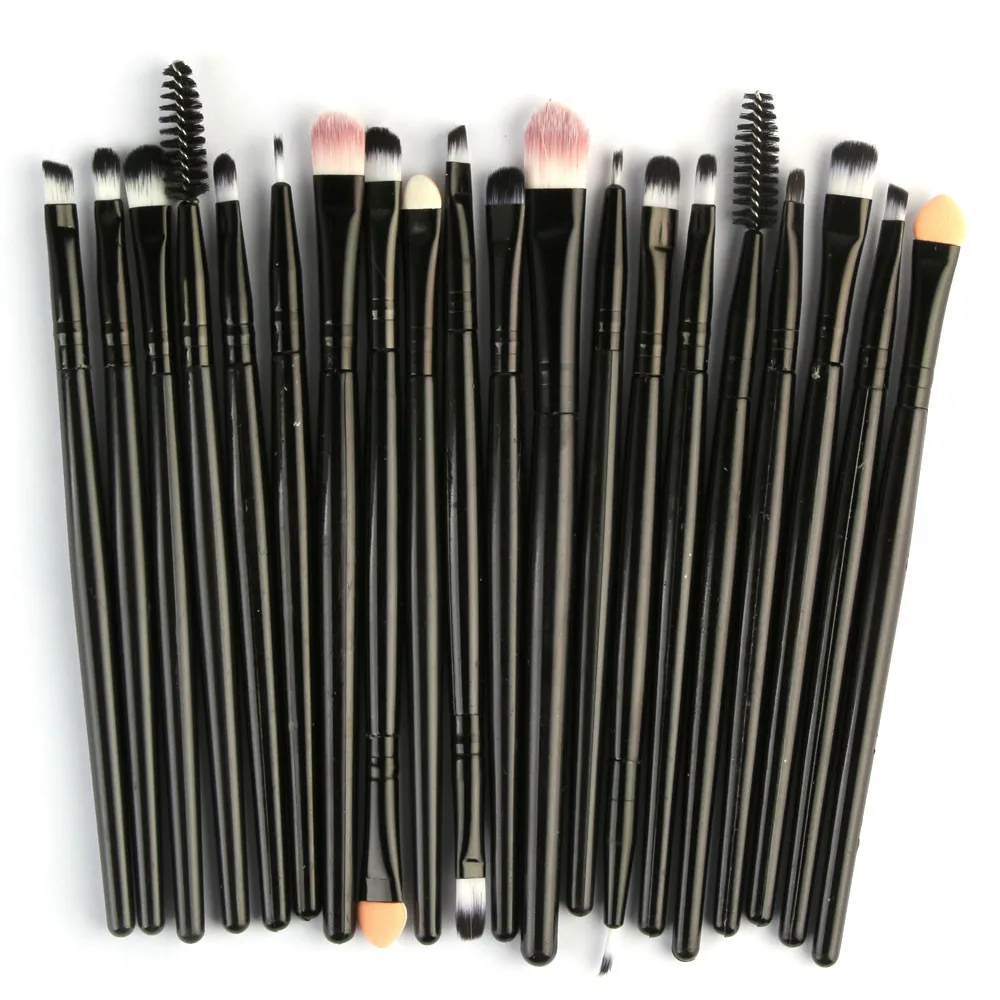 Buy 20pcs Professional Makeup Brushes Set Soft Synthetic Hair Powder Foundation