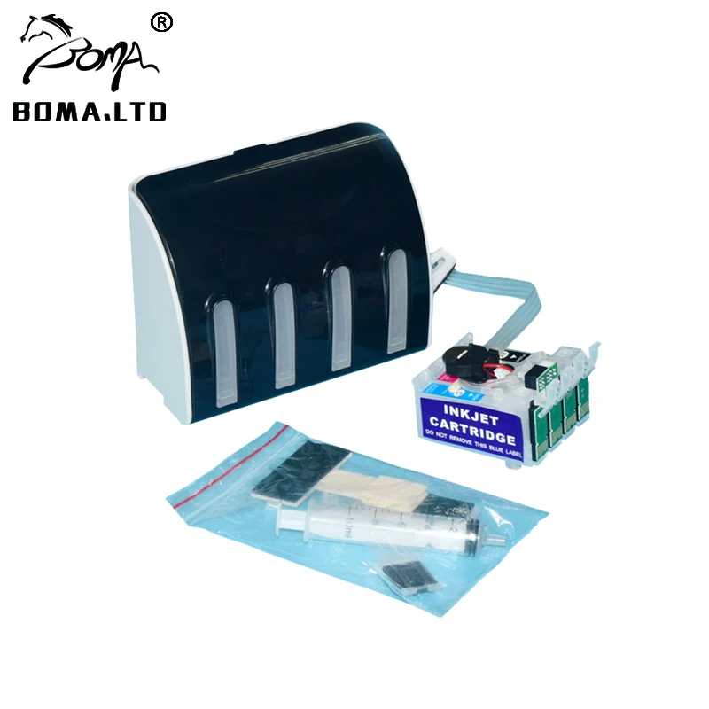 Boma.ltd 195 196 197 Bulk Ink Ciss For Epson Xp-211 Xp211 Xp 211 411 ...