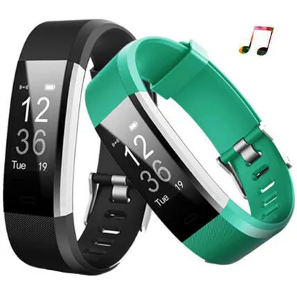New Smart band ID115 PLUS Smart Wristband Mp3 Bluetooth Smart Bracelet ...