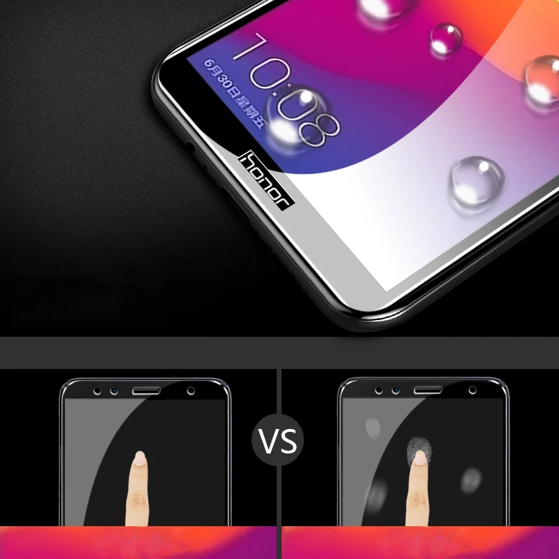 9H полное защитное закаленное стекло для huawei honor 7A 7C Pro 7X A7 ...