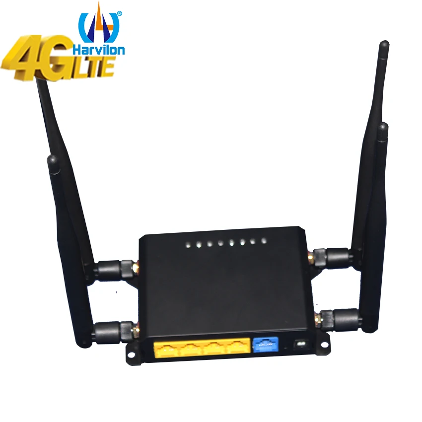 CCTV IP 카메라 ATM POS 산업용 300M 무선 3G 4G 라우터, Sim 카드 슬롯 외부 안테나 포함|router ...