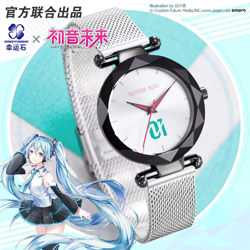 Reloj de Anime Hatsune Miku, resistente al agua, Manga, figura de ...