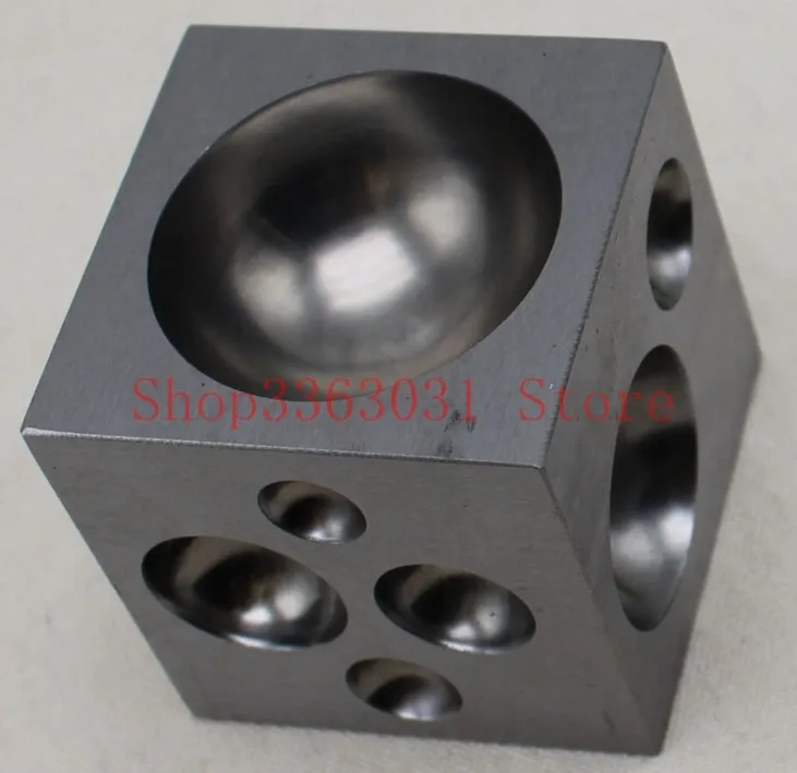 63mm Steel Dapping Tools Dapping Block Square Polished Doming Punch ...
