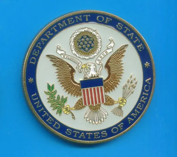 US DEPARTMENT OF STATE CHALLENGE COIN , WHOLESALE 50pcs/lot|coin figure ...
