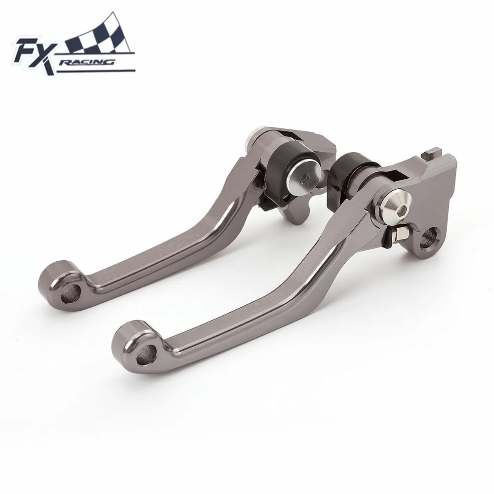 Gray CNC Motocross Dirt Pit Bike Pitbike Brake Clutch Lever For ...