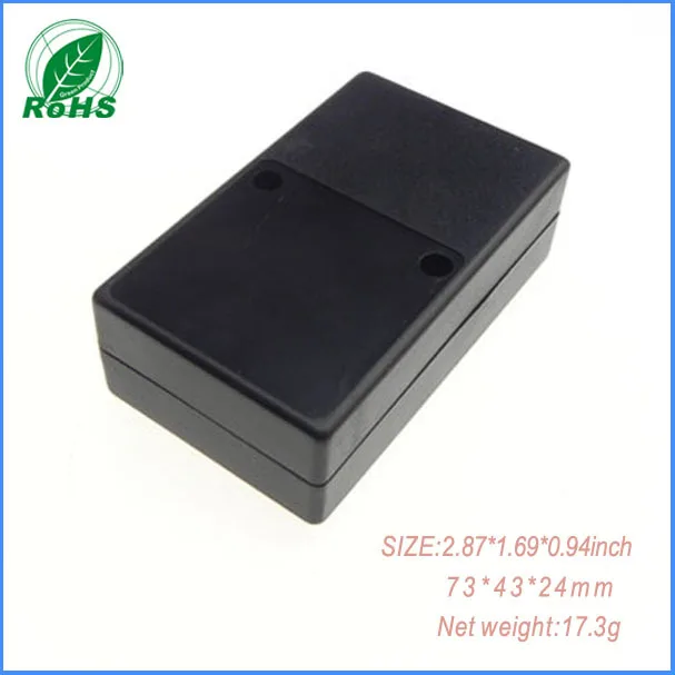 20pieces small black plastic enclosure box plastic box for electronic ...