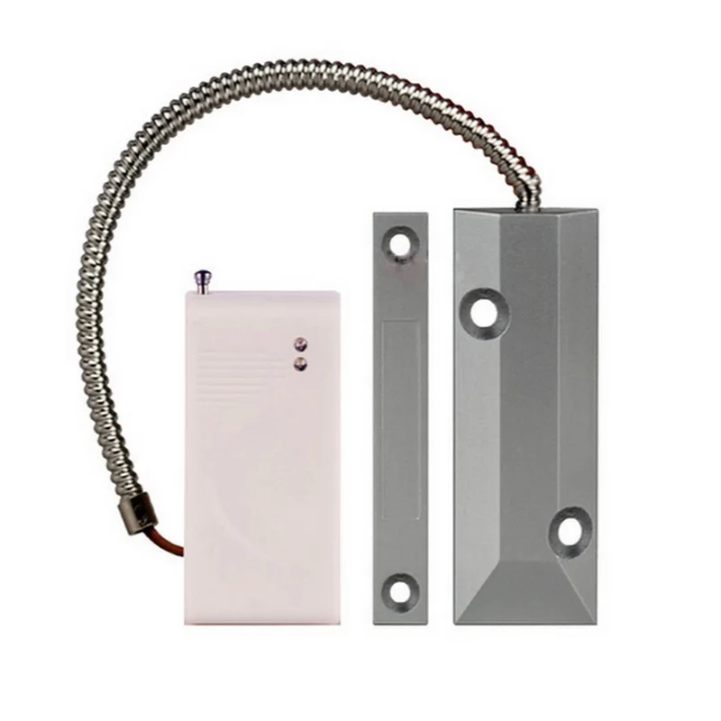 1-pair-Wireless-Rolling-Door-Magnet-Sensor-automatic-coding-433Mhz-Link ...