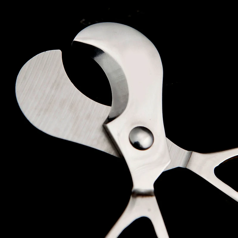 Mini Stainless Steel Knife Scissor Metal Cigar Cutter Scissors Easy To ...
