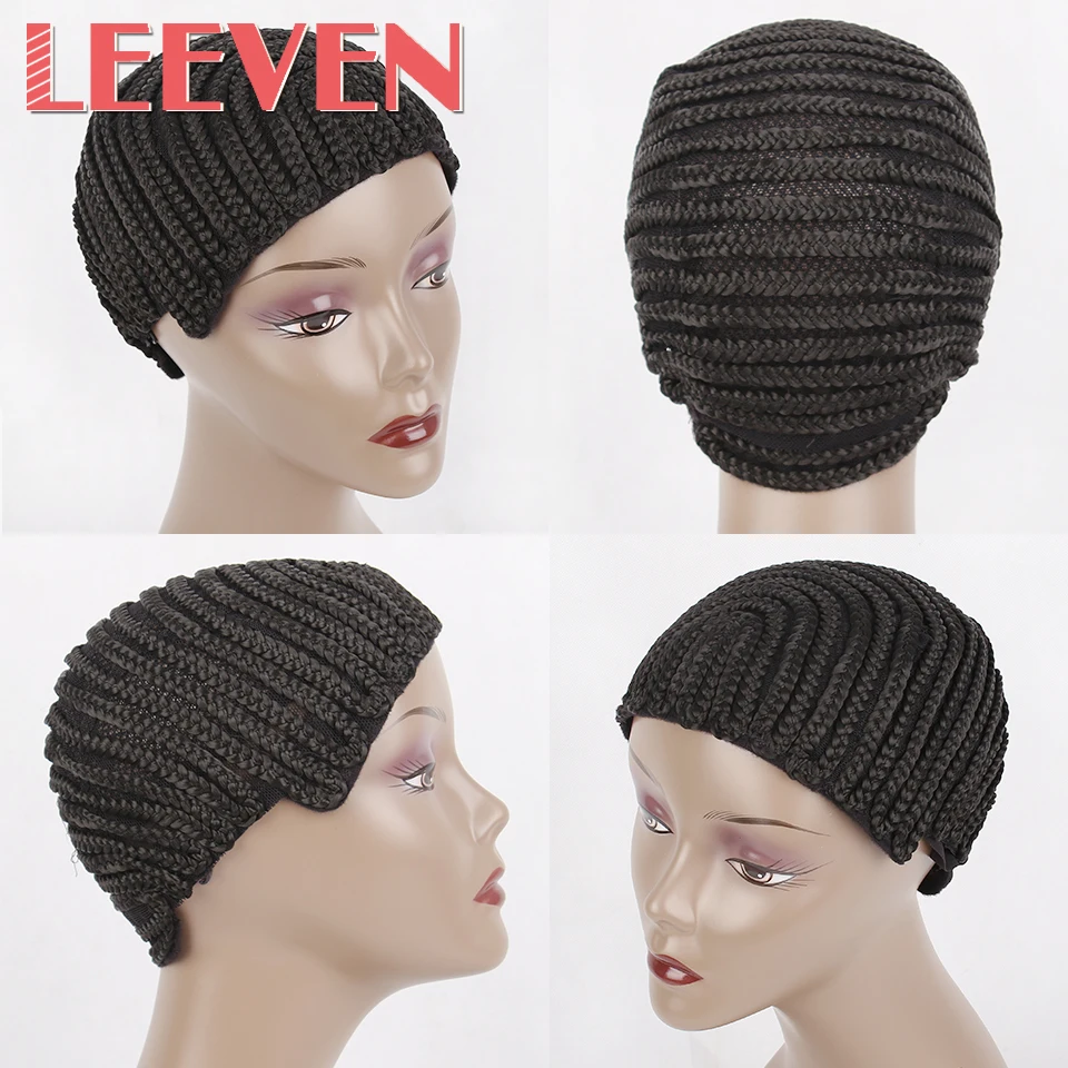 Black Adjustable Strap Elastic Mesh Glueless Hair Crochet Braids Wigs ...
