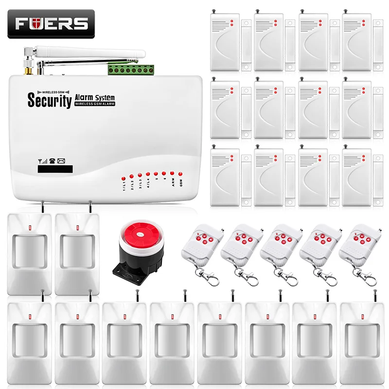 Wireless 10A GSM Alarme System Sets For Home Wireless Sensor Alarm ...
